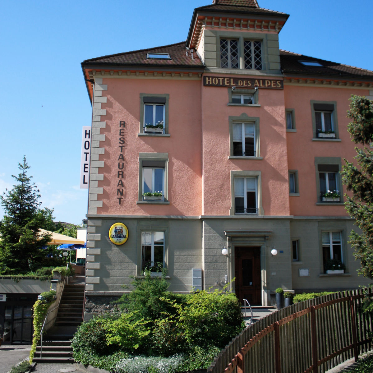 Restaurant und Speisekarte